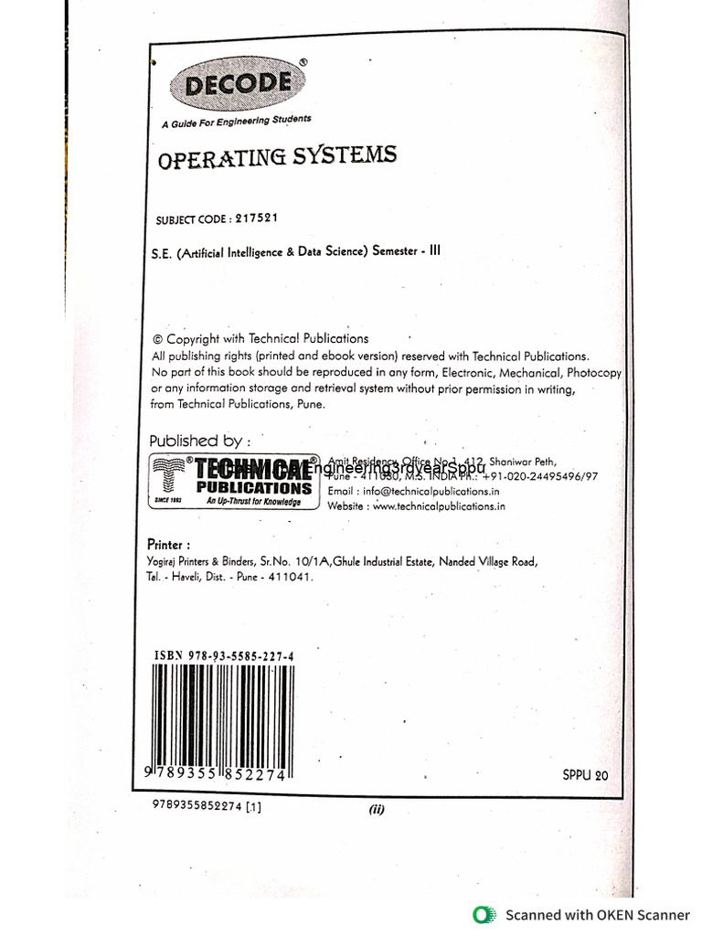 OS Decode Unit-01 06 | PDF