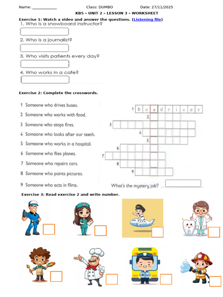 Dumbo - KB5 - U2 - L3 - WS | PDF