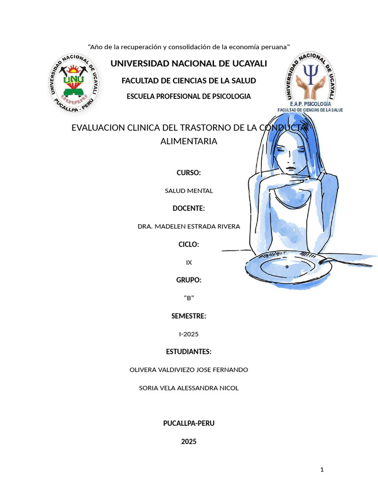 Monografia Tca | PDF | Bulimia nerviosa | Anorexia nerviosa