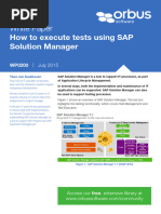 SolMan Defect Management Training Guide | PDF | Software Testing ...