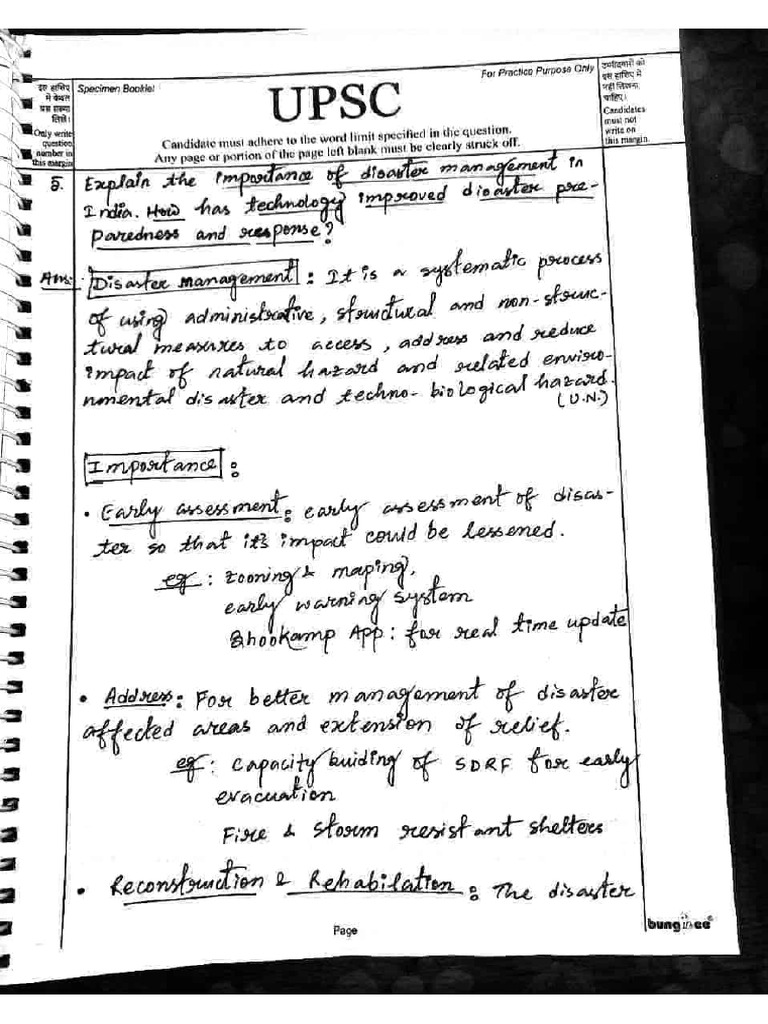 Upsc Answer 4 | PDF