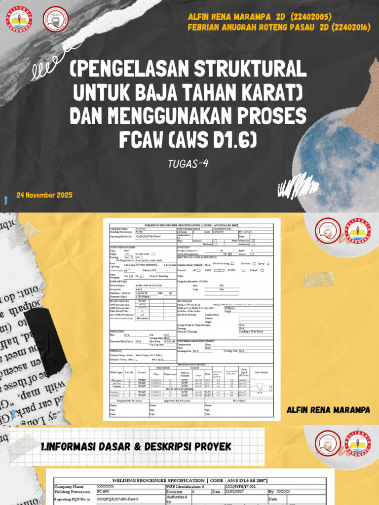 Tu-4, (Pengelasan Struktural Untuk Baja Tahan Karat) Dan Menggunakan ...