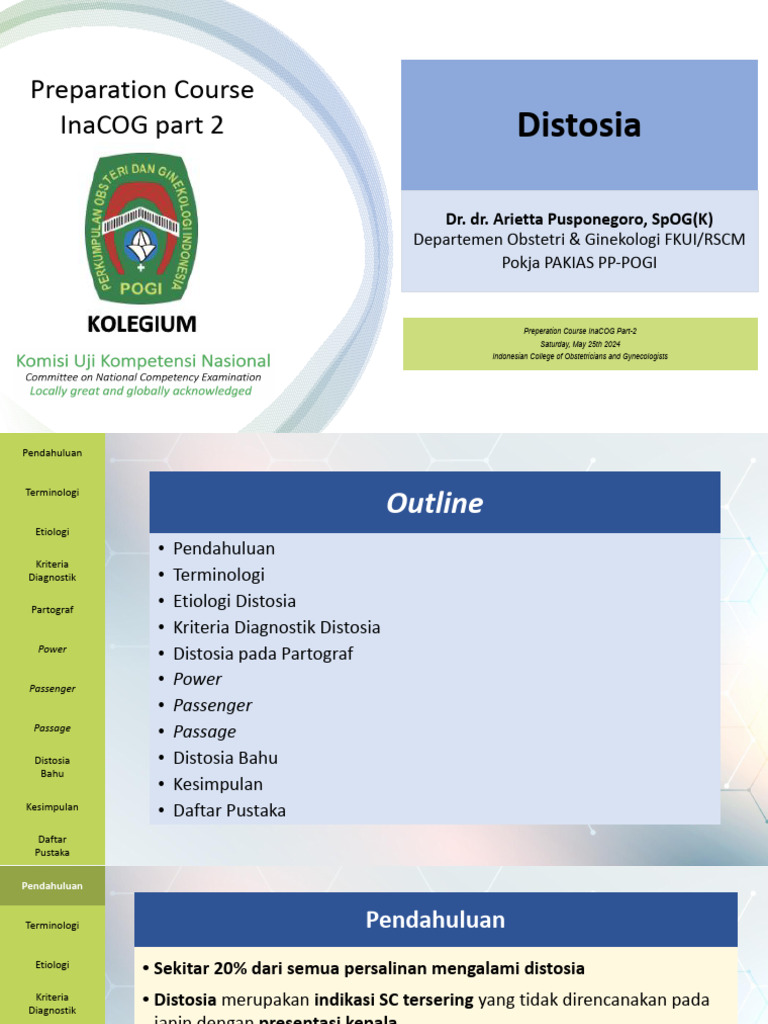 10 Distosia | PDF