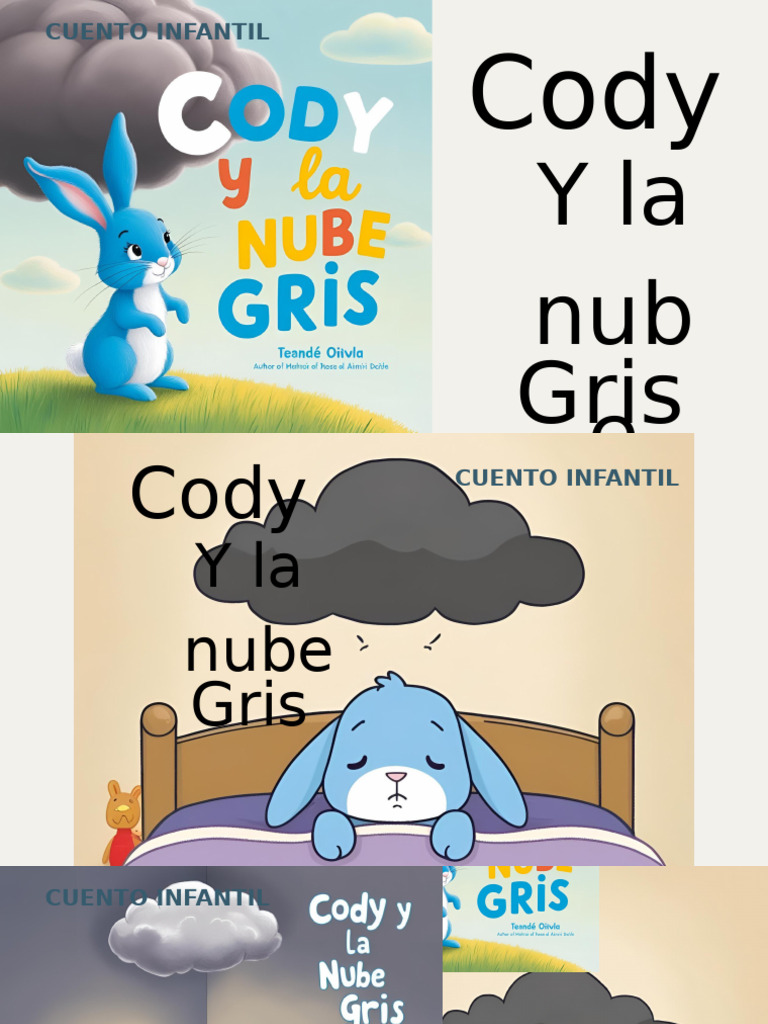 Presentación de Cuento Infantil Ilustrativo Gris y Azul - 20250506 ...