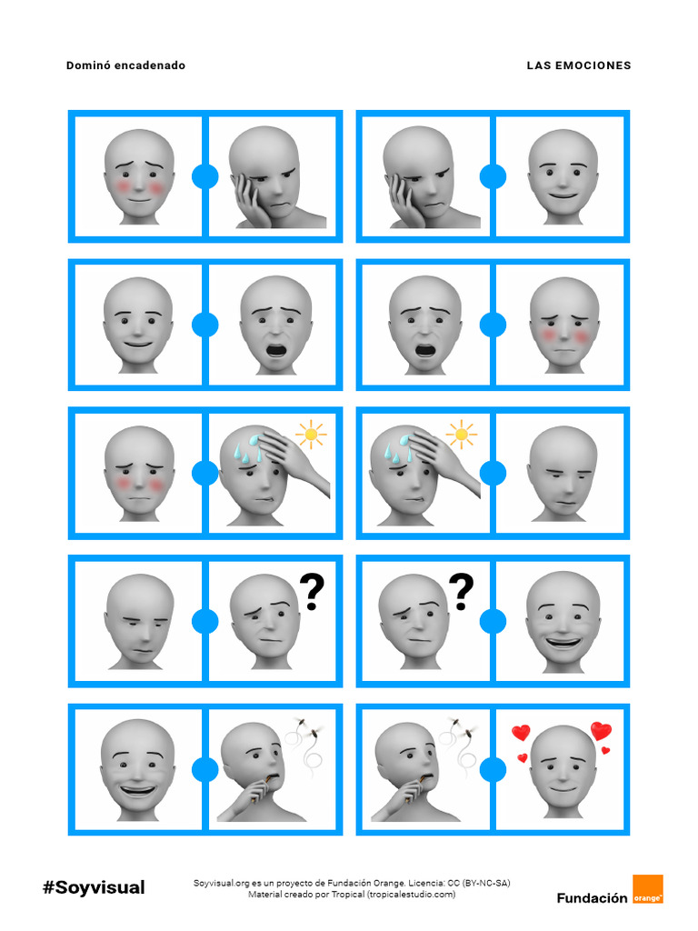 Dominó Emociones | PDF