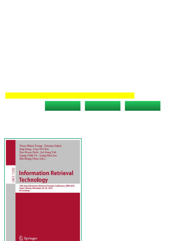 (Ebook) Information Retrieval Technology: 14th Asia Information ...
