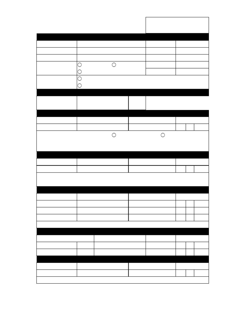 SAP User Access Request Form | PDF