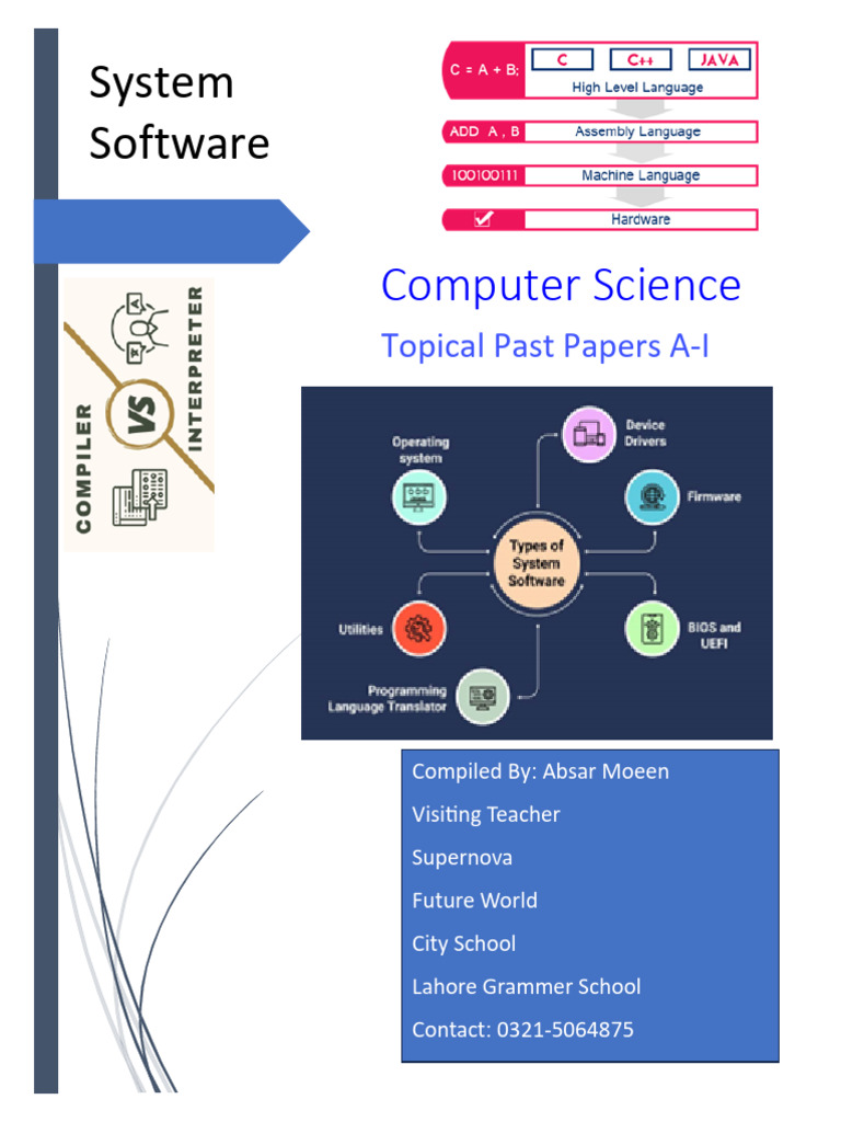 CS Topical, System Software(Zuki.world) - Student Copy | PDF | Operating System | Computer File