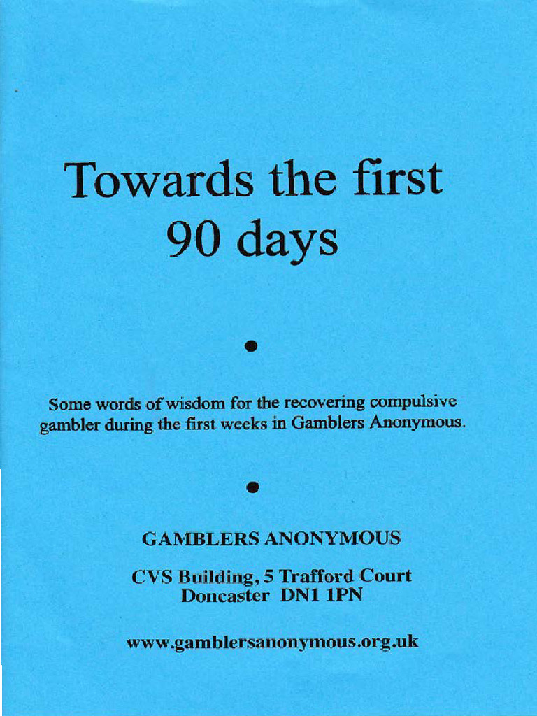 Towards The First 90 Days | PDF | Gambling | Psychology