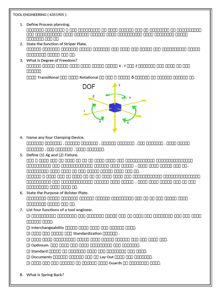 Tool Engineering q01 (3361902) | PDF