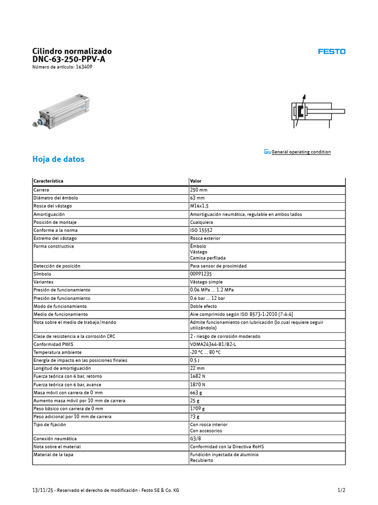 Datasheet | PDF | Aluminio | Pistón