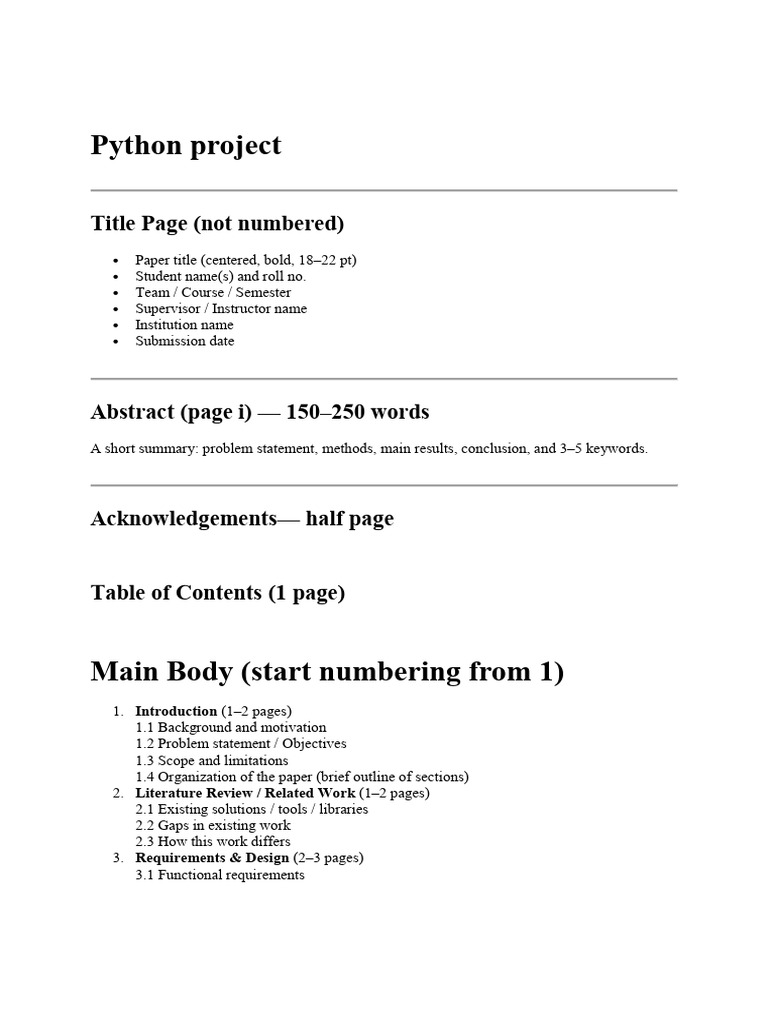 Python Project | PDF | Python (Programming Language) | Integrated Development Environment