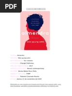 Almendra: La novela de Won-Pyung Sohn | PDF