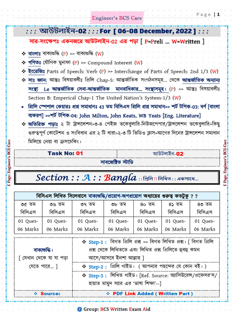 45 46 Batch Outline 02 | PDF