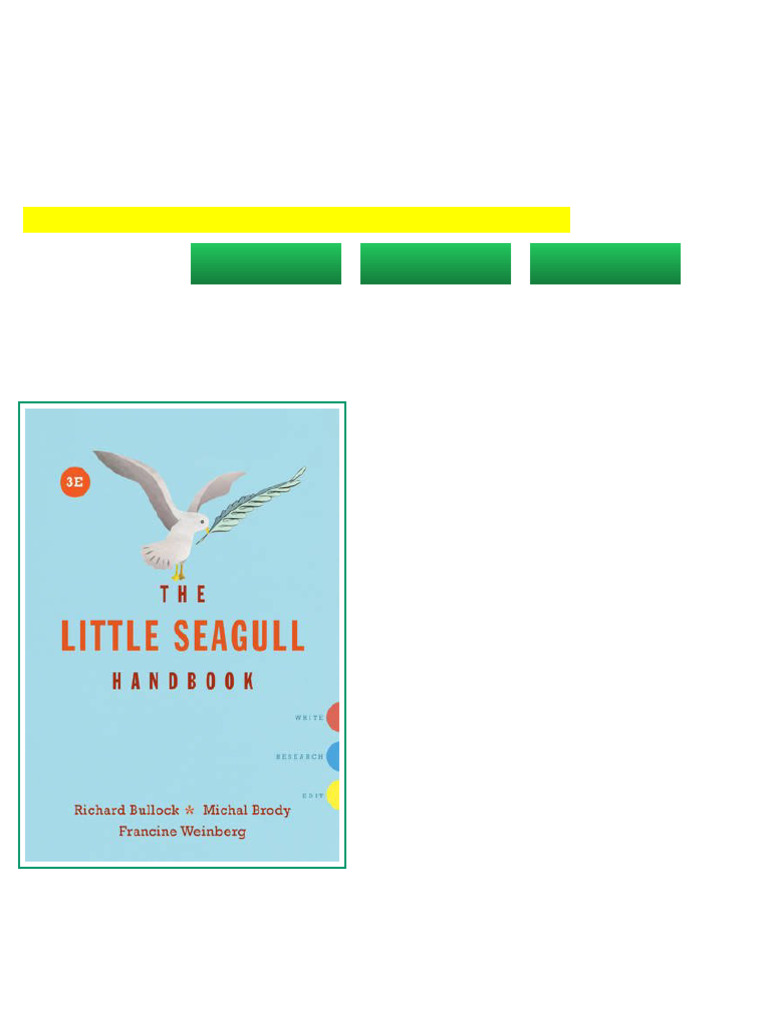 2016 MLA Style Guidelines single chapter from The Little Seagull ...
