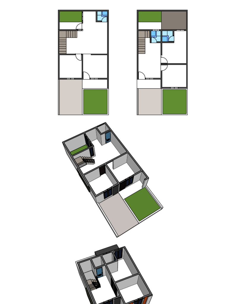 Rumah 2 Lantai 6x13 PDF | PDF
