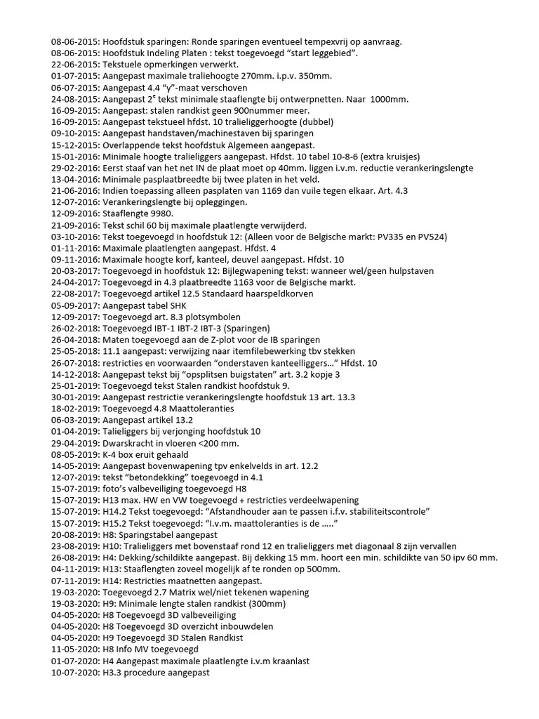 Revisie Breedplaat | PDF