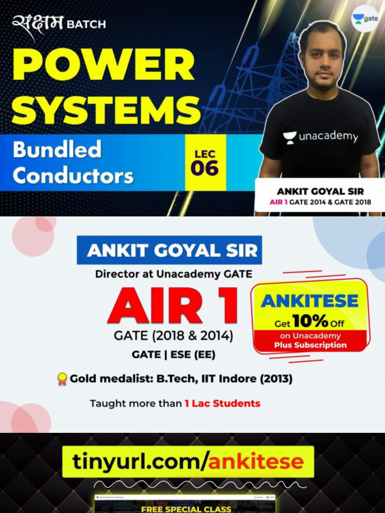 Lecture-6 Bundled Conductors | PDF
