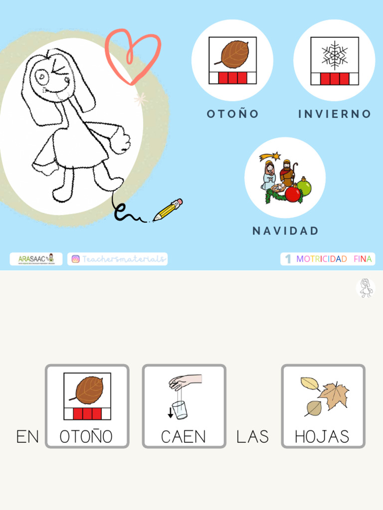 Cuaderno Motricidad Fina - OTOÑO-InVIERNNO Compressed Compressed | PDF