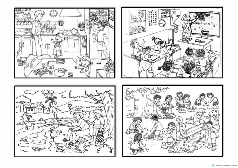 Picture Composition Class 5 | PDF