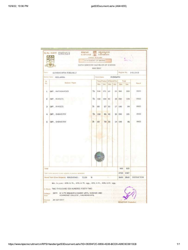 BSC | PDF