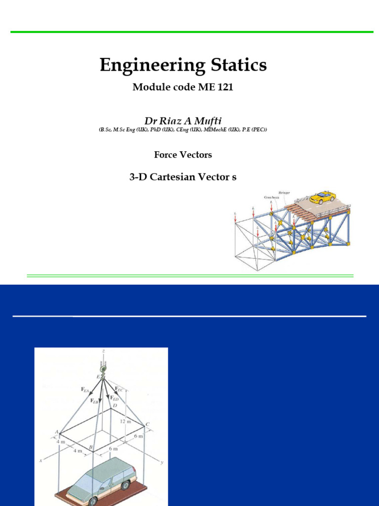 Statics 2 (3 of 4) | PDF | Euclidean Vector | Angle