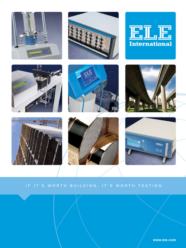 ELE International Soil Testing Solutions | PDF | Concrete