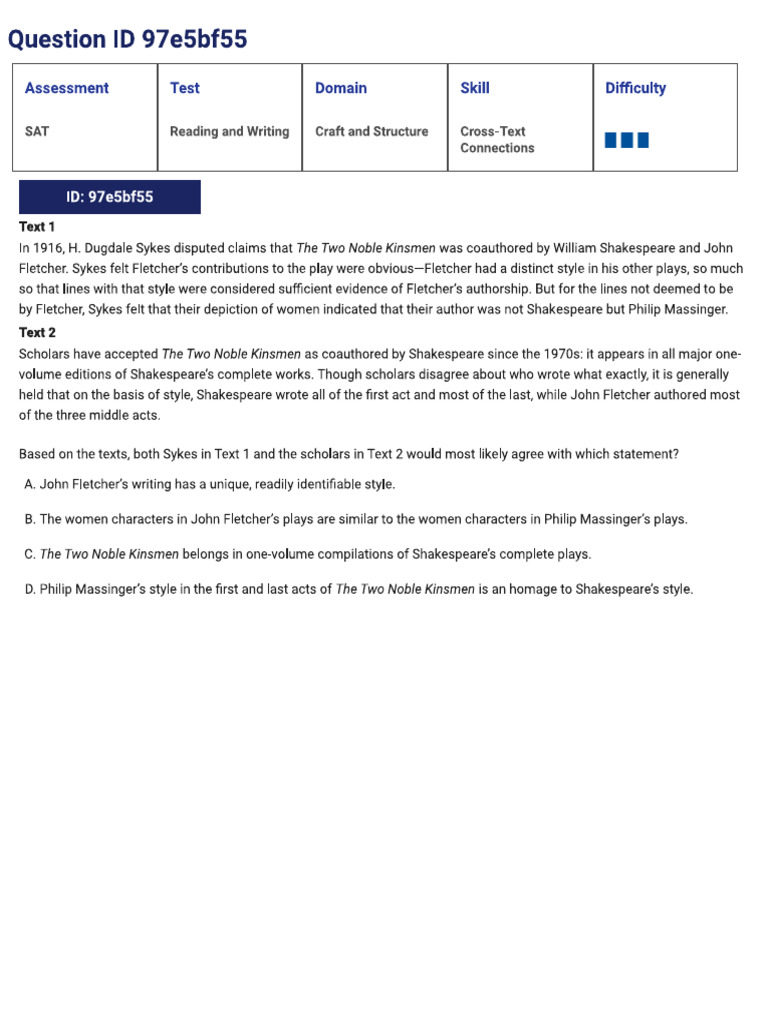 Cross Text Connections | PDF