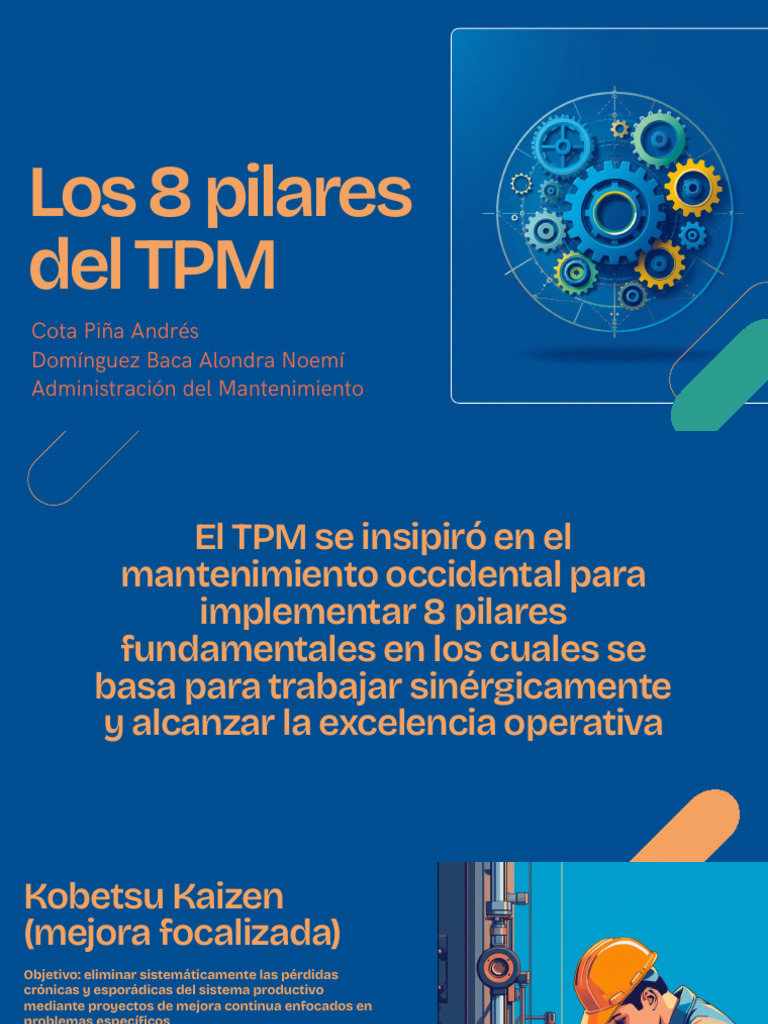 Los 8 Pilares Del TPM | PDF