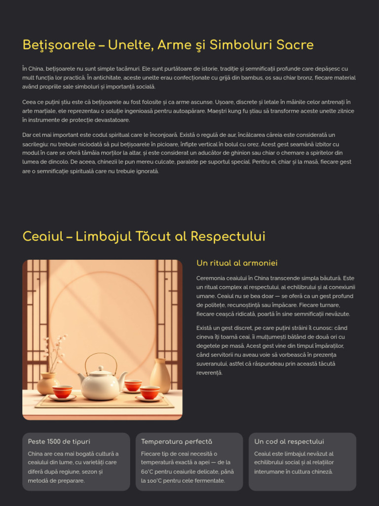 Curiozitati Chinezesti | PDF