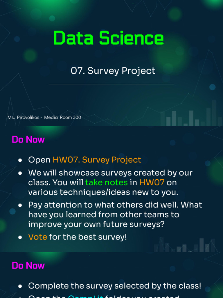 Survey Project Techniques and Insights | PDF