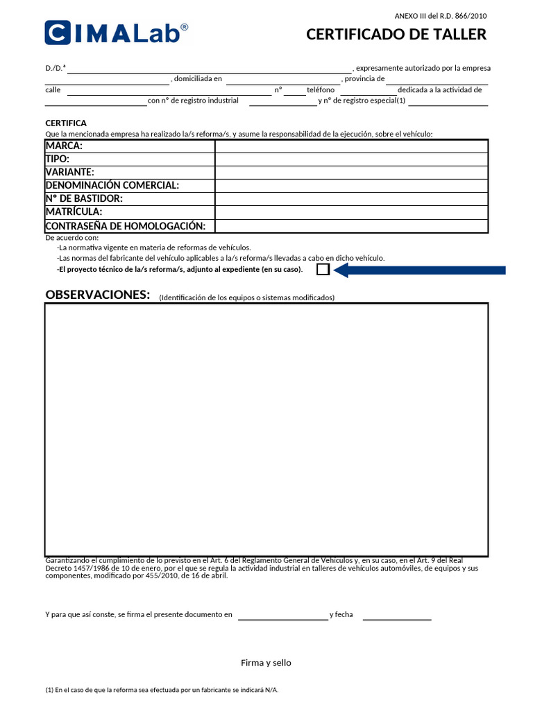 Certificado Taller CIMALab 2022 | PDF