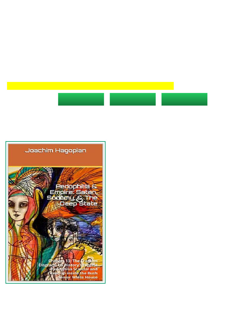 Pedophilia Empire Satan Sodomy The Deep State Chapter 13 The Franklin ...