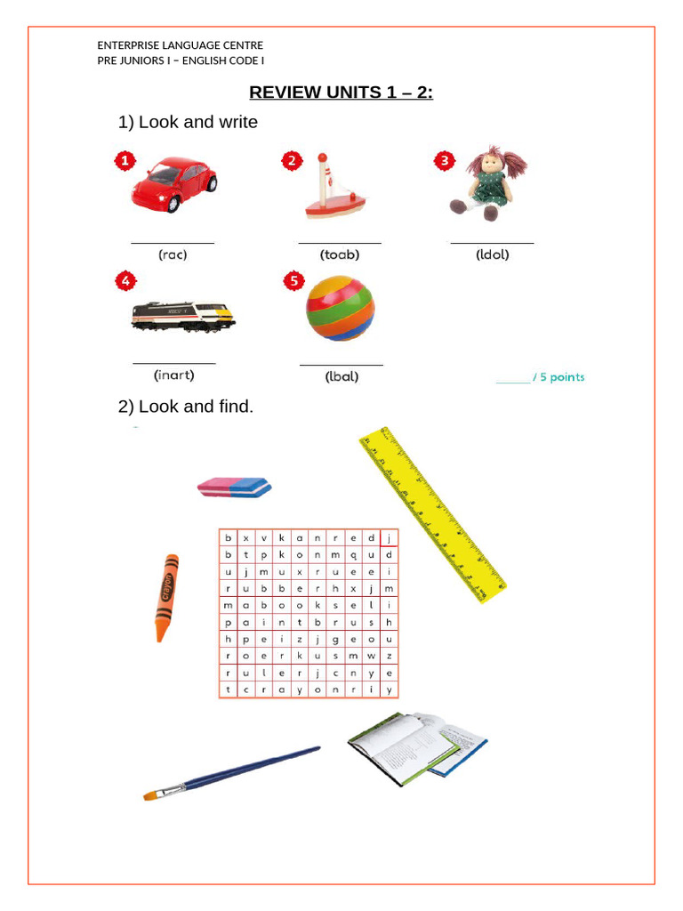 Review Units 1 | PDF
