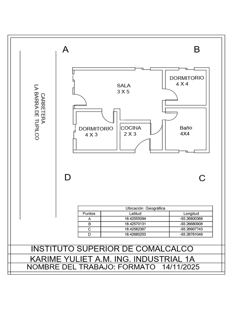 Plano de MI Casa-Modelo-2 | PDF