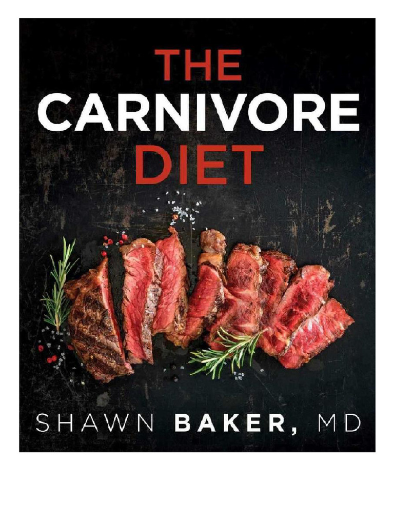 Dieta Carnivora - Shawn Baker | PDF | Dieta | Nutrición