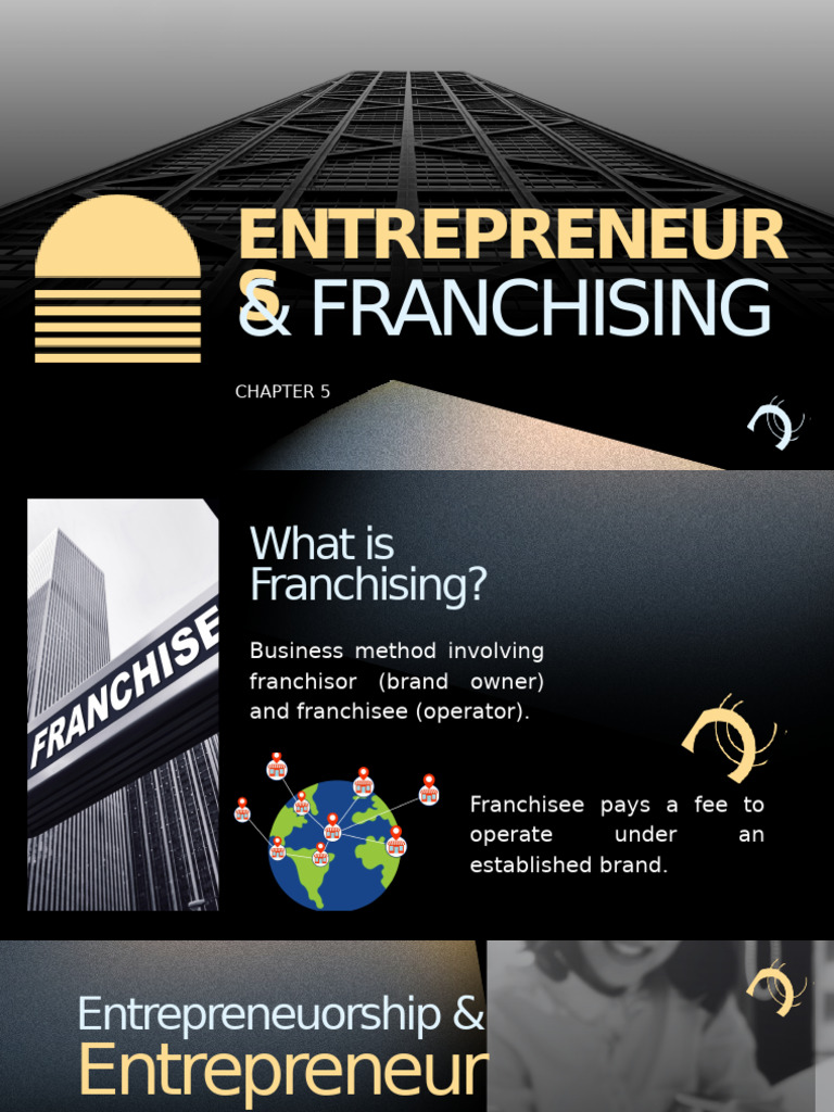 Chapter 5 Franchising | PDF | Franchising | Entrepreneurship