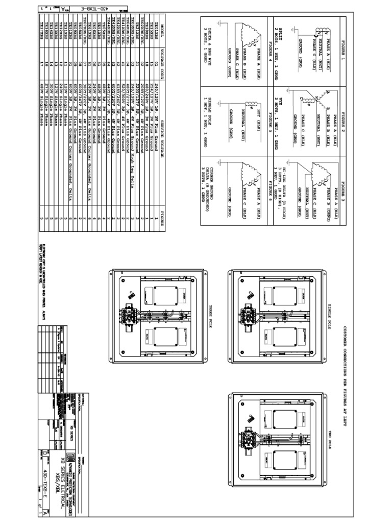 Electrical Drawings | PDF
