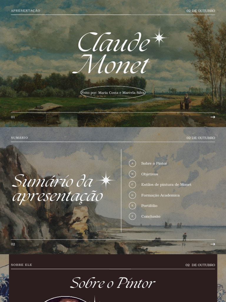 Claude Monet_20251126_185513_0000 | PDF | Claude Monet | Impressionismo