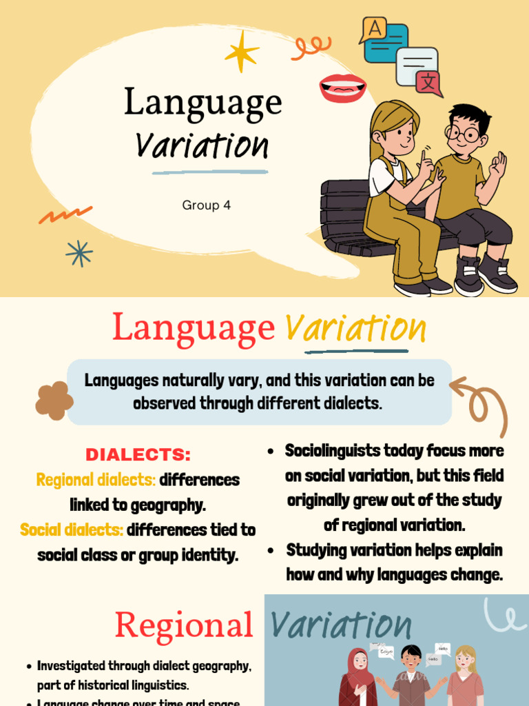 Understanding Language Variation and Dialects | PDF | Sociolinguistics ...