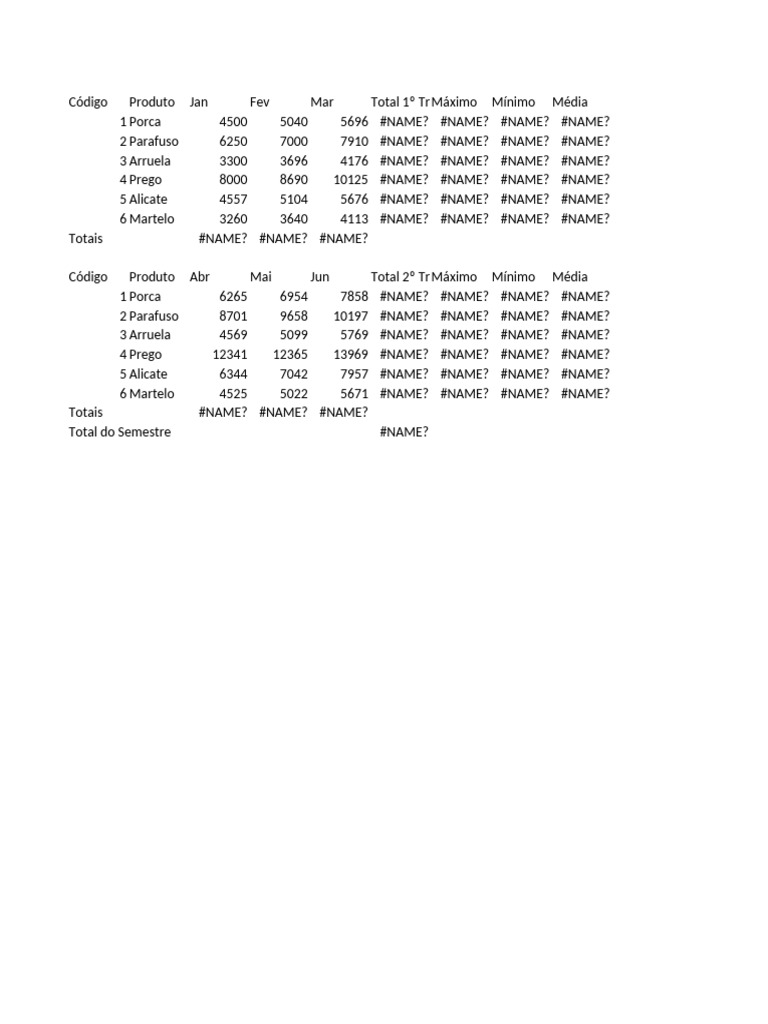 Atividade_Excel_3Trimestre (1) | PDF