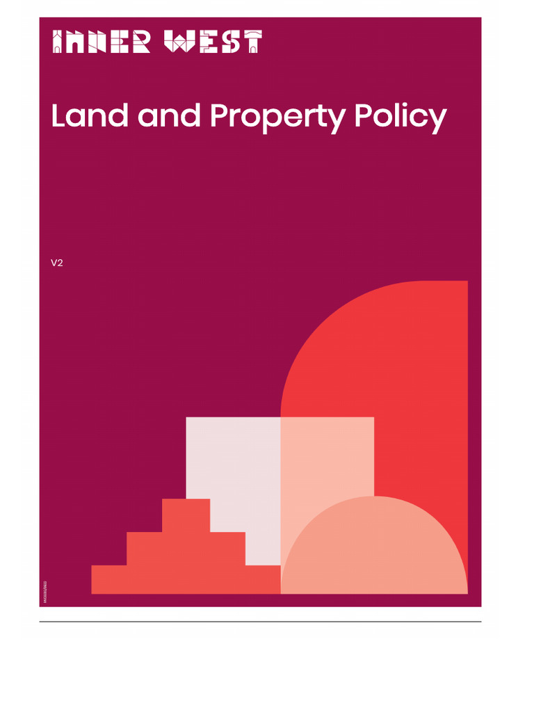Land and Property Policy | PDF | Lease | Landlord