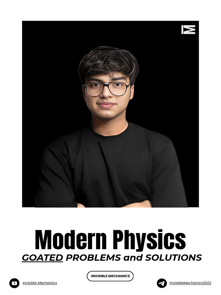 Modern Physics Solution Module | PDF | Physics | Physical Sciences