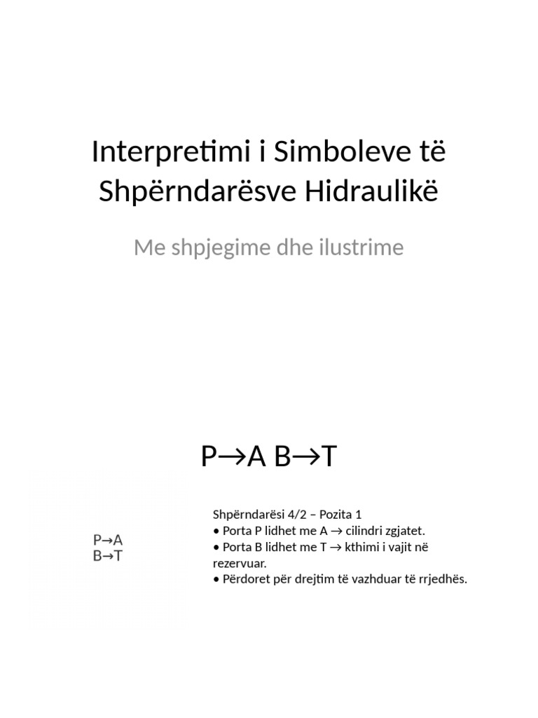 Simbole Shperndaresit Me Shpjegime | PDF