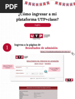 Uso de UTP+ info para Estudiantes | PDF | Informática