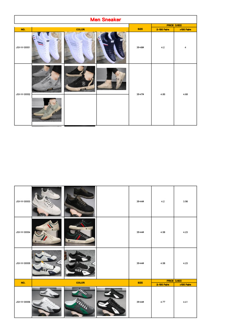 02-百 Shoe Catalogue (2025-10-15 03 - 17 - 33) | PDF