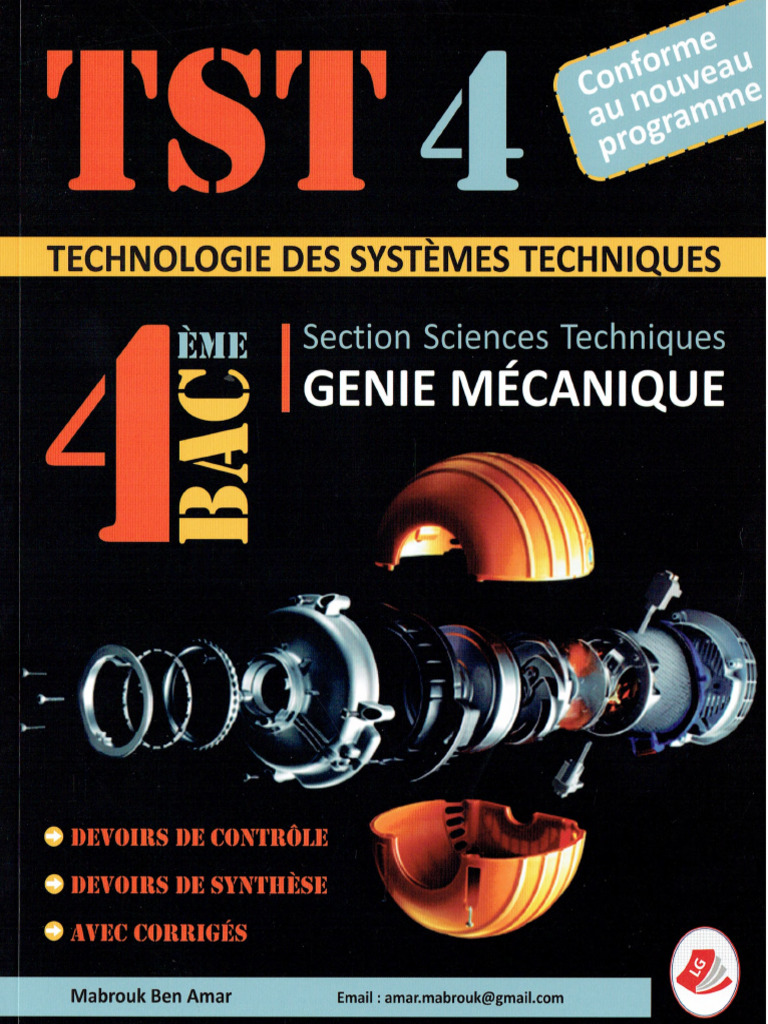 Tst4 Genie Mecanique Bac Technique | PDF