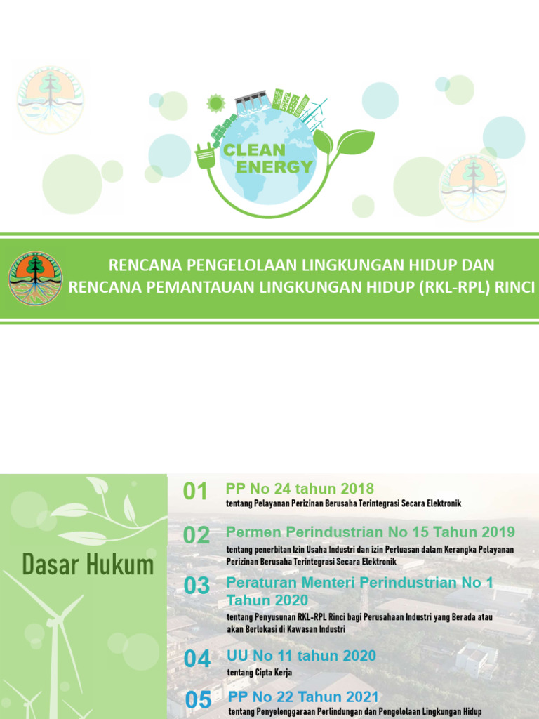 RKL-RPL Rinci untuk Perizinan Industri | PDF