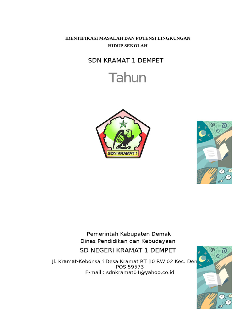 Program Lingkungan SDN Kramat 1 Dempet | PDF