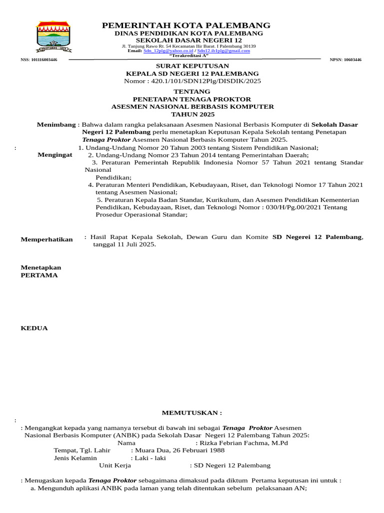 Sk Proktor Anbk 2025 | PDF